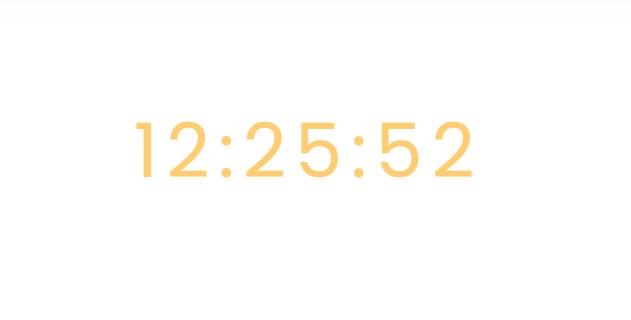 Show Current Time Using JavaScript Code With Bishal